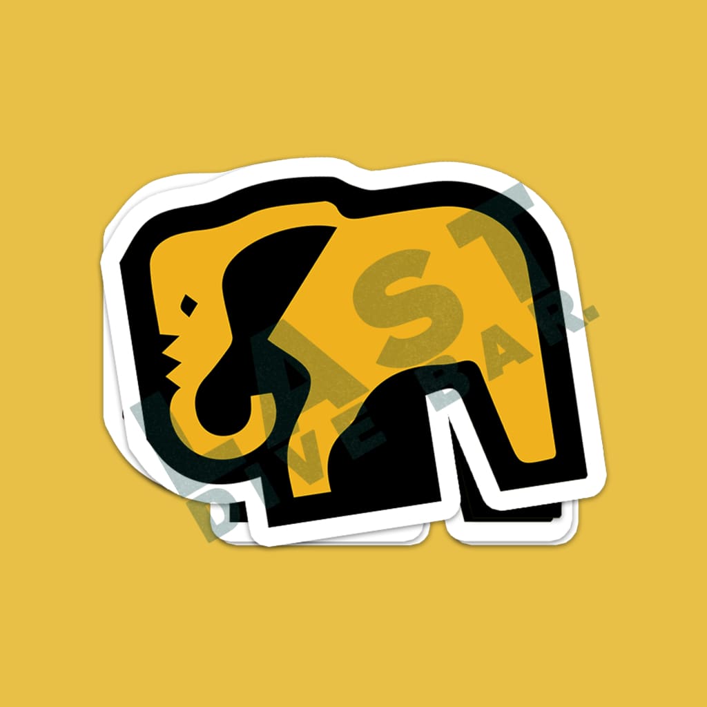 Elephant Stickers – Last Dive Bar