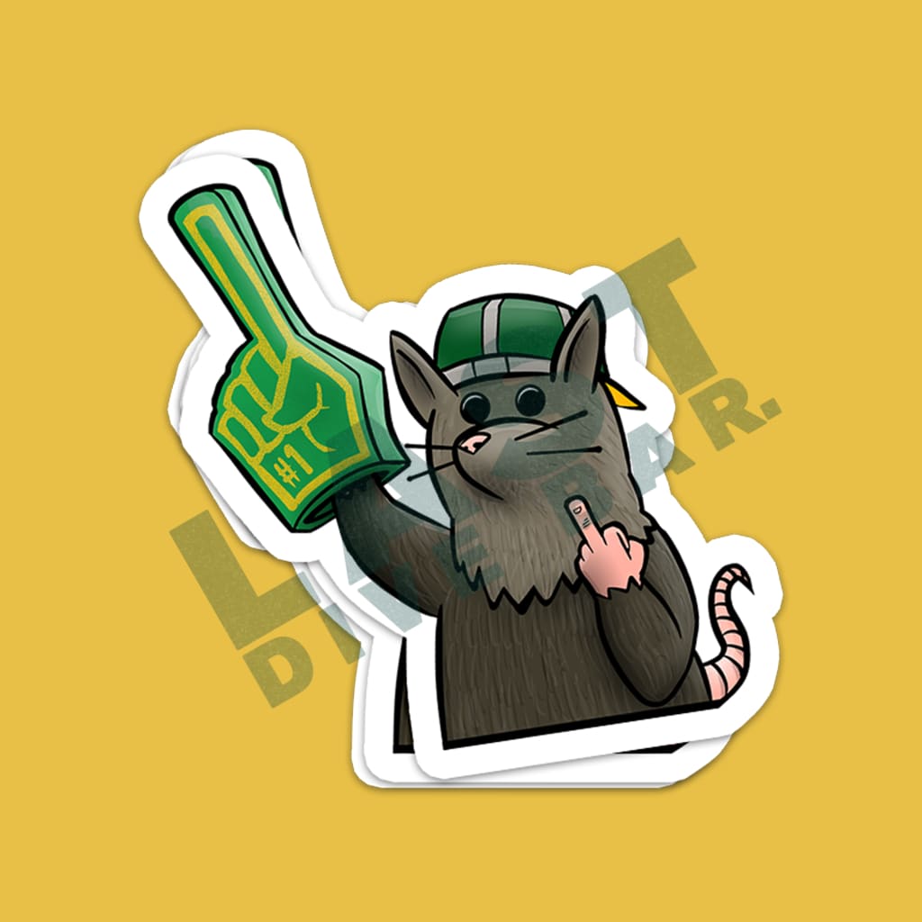 Flipping The Bird Rally Possum Stickers x3 – Last Dive Bar