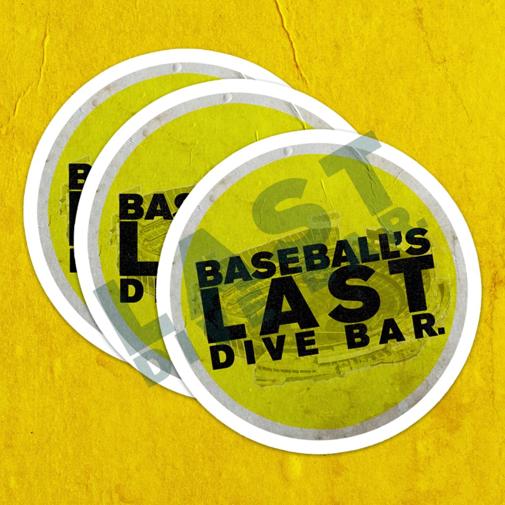 LDB TM Circle Sticker – Last Dive Bar