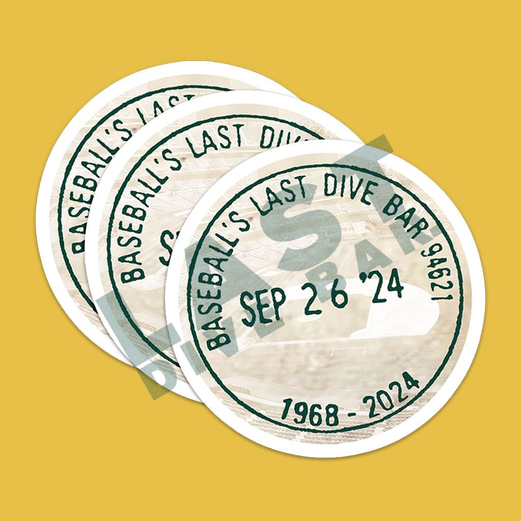 LDB Stamp Stickers x3 – Last Dive Bar